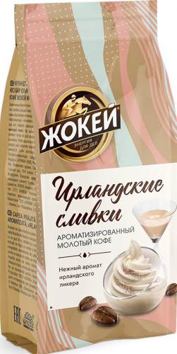Кофе Жокей ИРЛАНДСКИЕ СЛИВКИ Ароматизированный 150 г — описание, отзывы ...